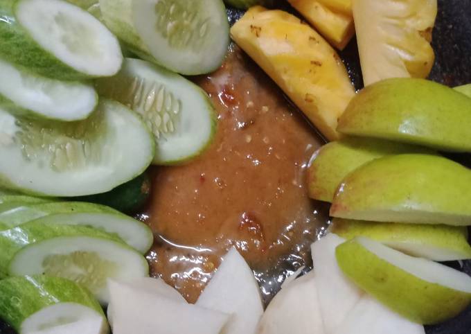 Resep Lotis Buah (Bengkoang,Apel,Nanas, Timun) oleh Esty Ridho Hakim ...