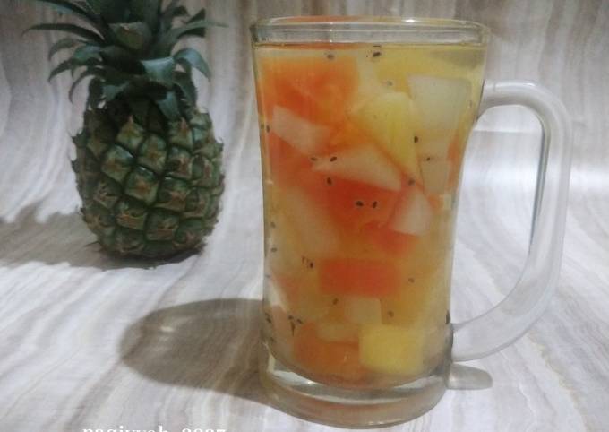 Resep 512. Es buah (es koktail) oleh Naqiyyah 🍒 - Cookpad