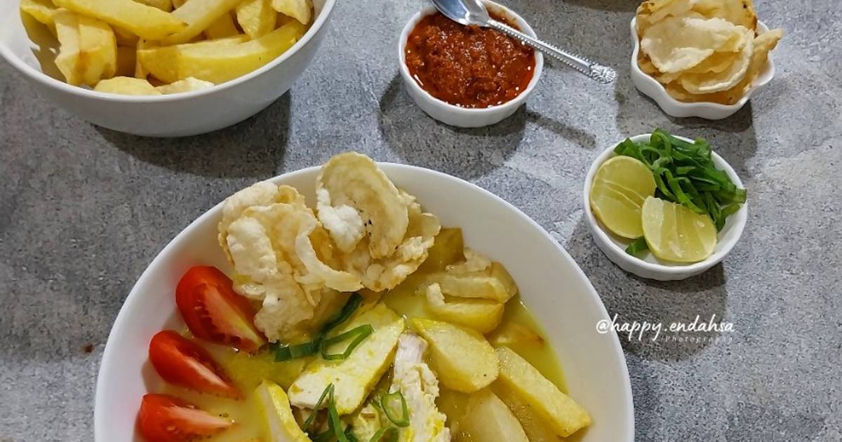 Resep Soto Betawi Kuah Susu (Daging Ayam) oleh Happy Endahsa (Happy End ...