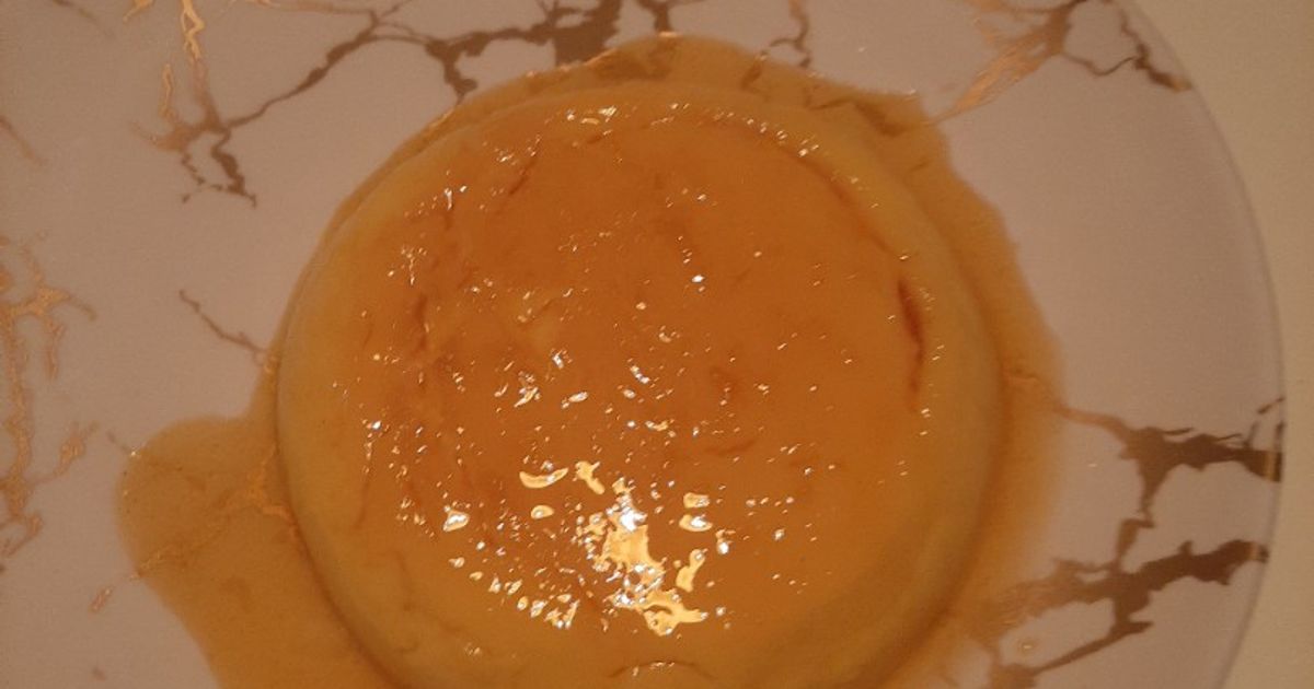Easy 3 Ingredient Caremal Custard Pudding Recipe by Pihu - Cookpad