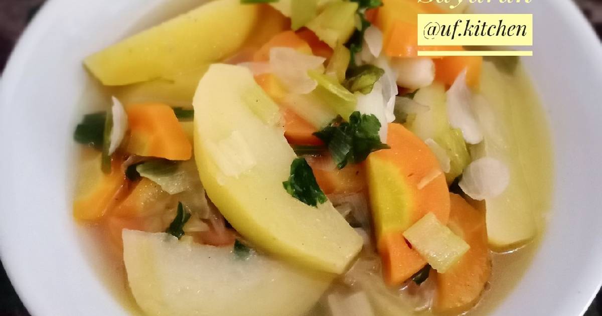 Resep Sop Sayuran oleh Syarifah Ainun Mardhiah - Cookpad
