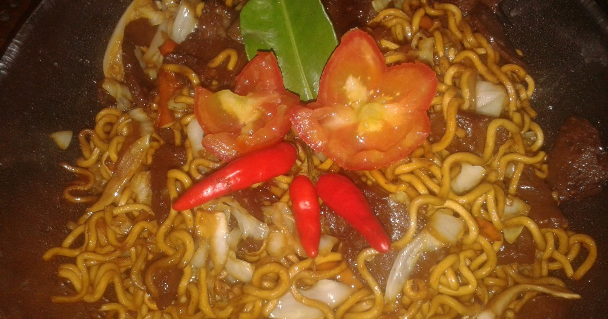 Resep Mie Go Reng Ba Kso oleh MaAMah ainnut Siinounha Kheblek - Cookpad