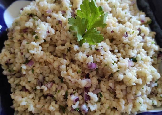 Bulgur saláta 🥗 | Trungel Piroska receptje - Cookpad receptek