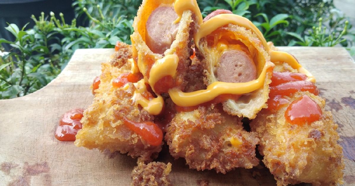 Resep Risoles Isi Sosis Mayo Keju oleh Emy Istighfarini - Cookpad