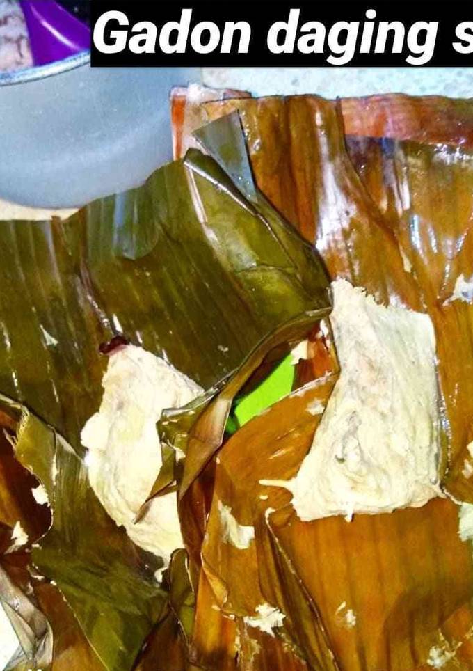 Resep Gadon Daging Sapi (Resep keluarga/turun temurun) oleh Putri ...