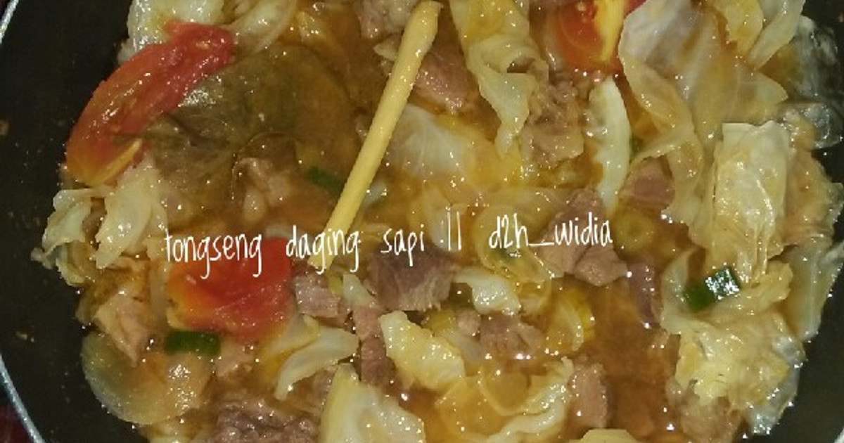 Resep Tongseng Daging Sapi Mudah Tanpa Santan oleh Dedeh Widia - Cookpad