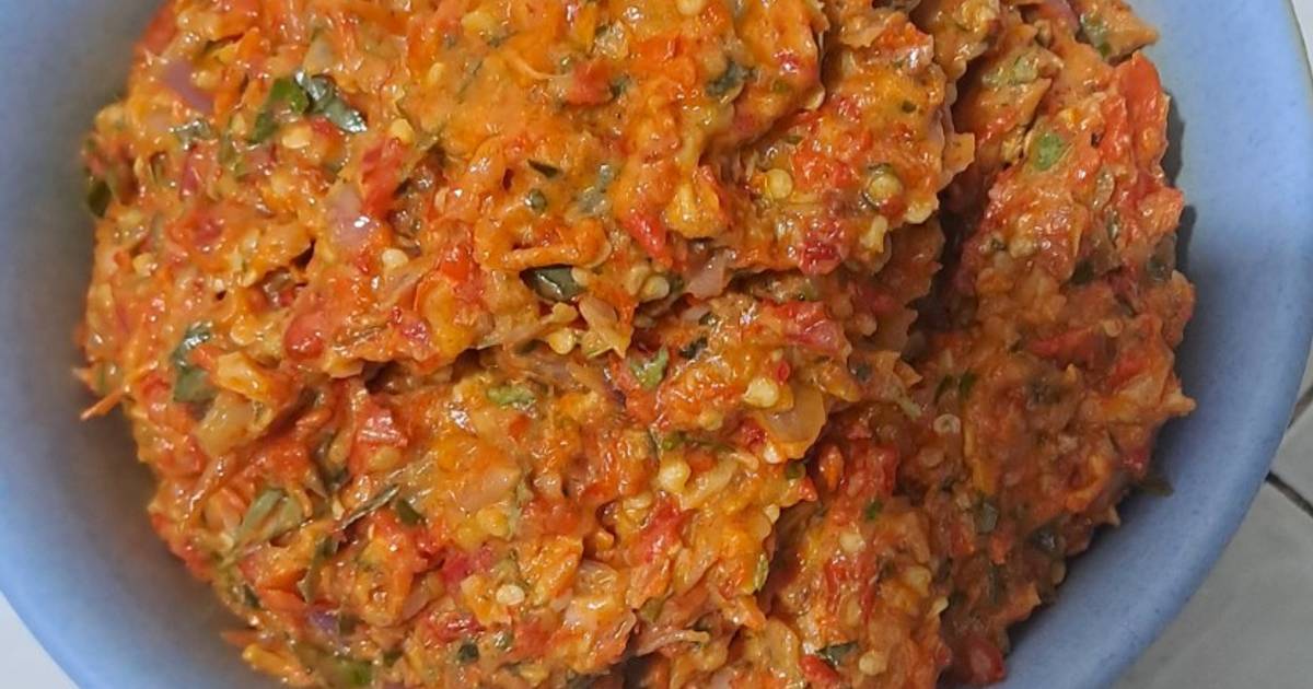 5.709 resep sambal blender daun jeruk enak dan mudah - Cookpad