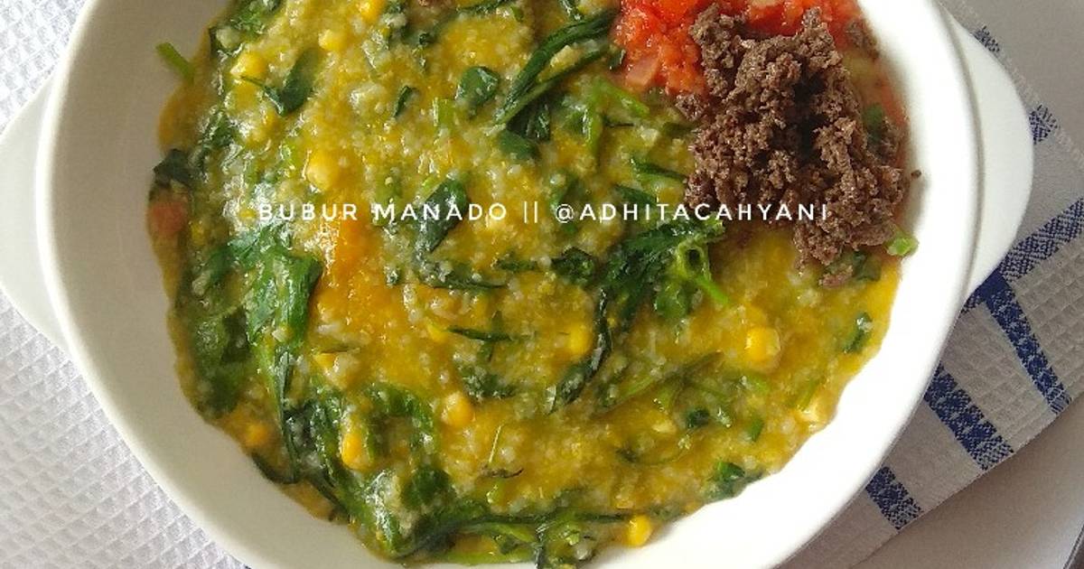 Resep Bubur manado (burma) oleh Adhita Cahyani - Cookpad