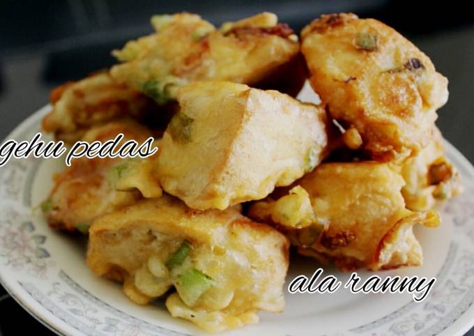 Resep Gehu pedas oleh Ranny tanudibrata - Cookpad