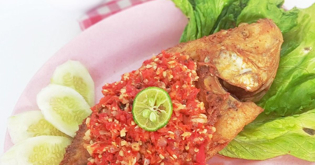Resep pecak ikan mas betawi gurame rumahan enak dan mudah - Cookpad