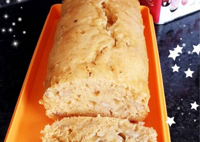 Recette: Savoureux Cake cuisson vapeur aux bananes et à la fève de tonka 😋