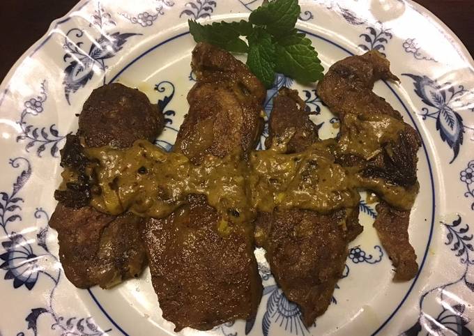 400. California Farm Seitan Mock Beef in Rendang Sauce Recipe by Hobby ...