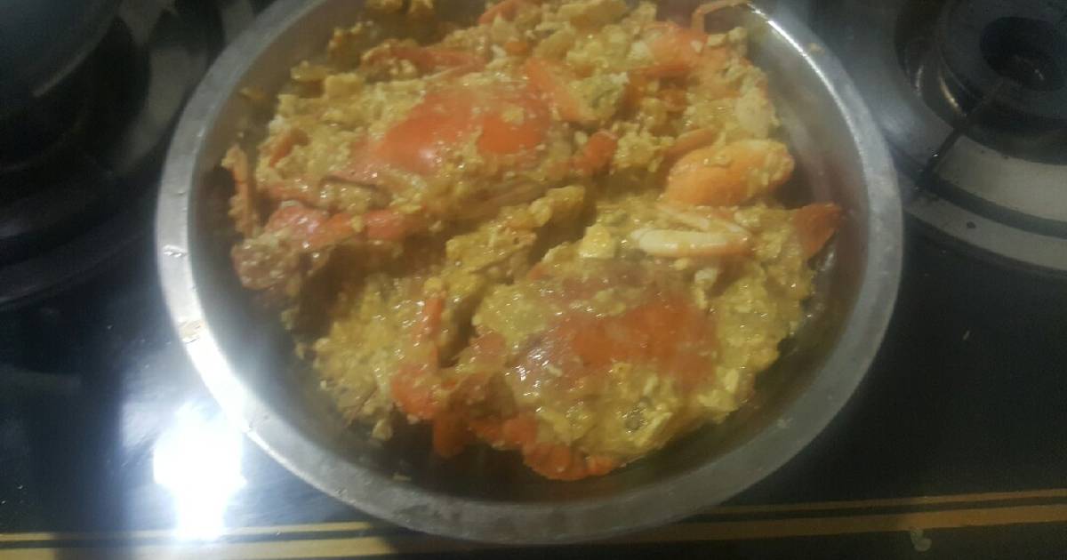 Resep Kepiting Telor asin oleh Rerry R Lam - Cookpad