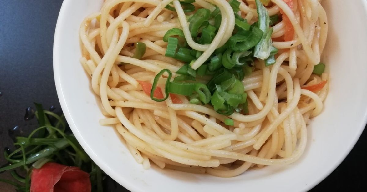Fried Veggies Sphagetti Recipe by Sanober Danish - Cookpad
