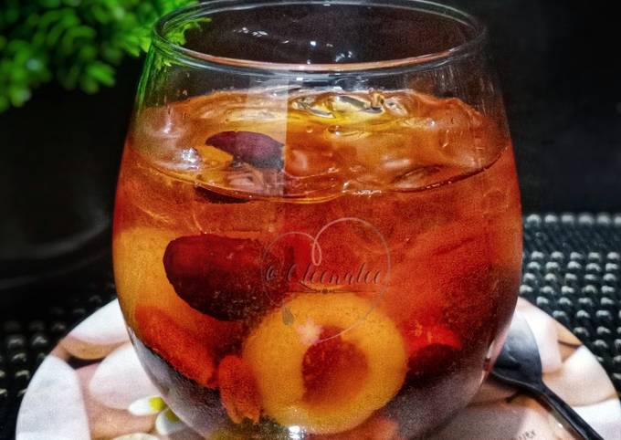Resipi Minuman Segar Kurma Merah & Longan oleh Q'leenalee's Kitchen ...