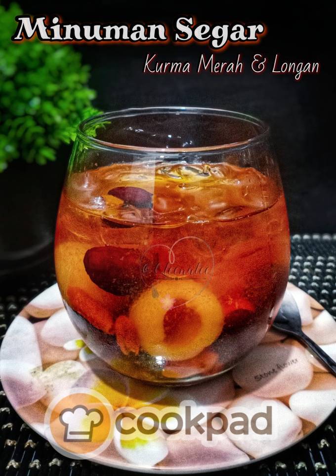 Resipi Minuman Segar Kurma Merah & Longan oleh Q'leenalee's Kitchen ...