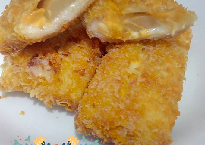 Resep Risol Sosis Mayo Mozzarella oleh Ummu Hanin - Cookpad