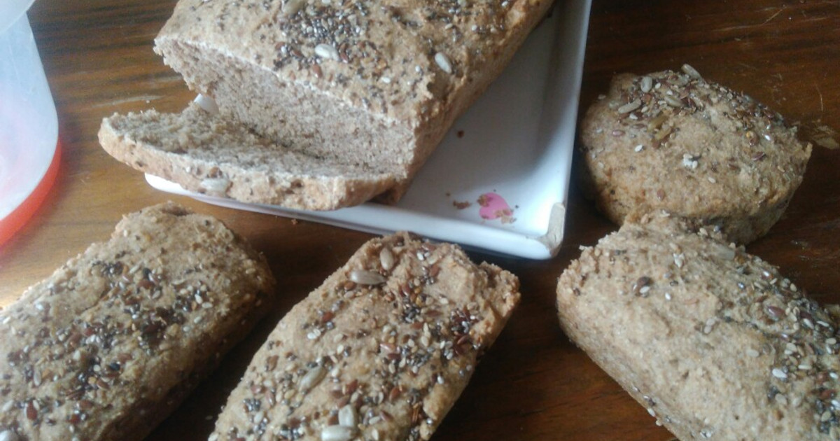 Pan Integral De Centeno Sin Amasar🍞Fácil Y Rápido Receta de MAMUCHA ...