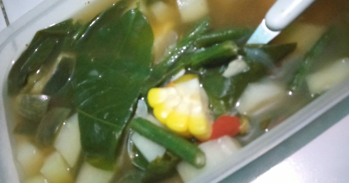 Resep sayur asem simple anak kost rumahan enak dan mudah - Cookpad