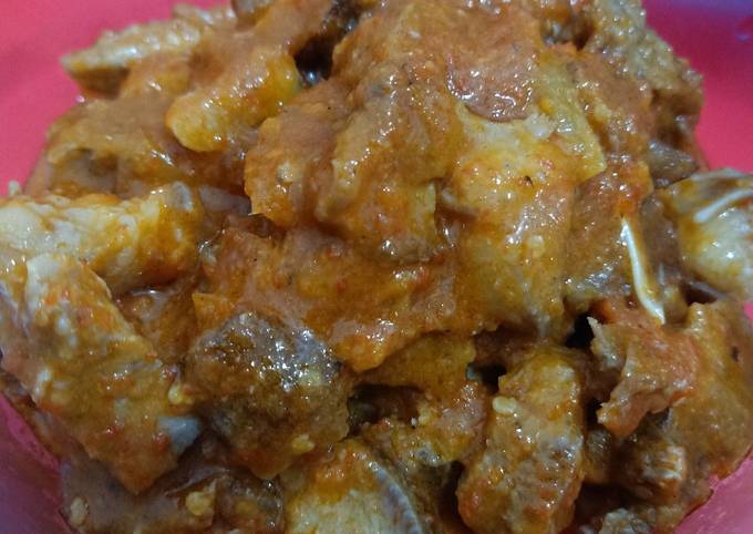 Resep Kepala Babi Asem Pedas oleh Mom Bii - Cookpad