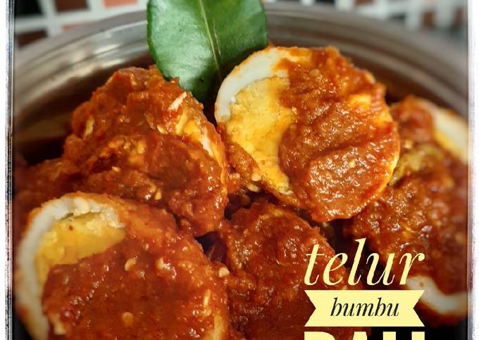 Resep Telur Bumbu Bali oleh Ina Harahap - Cookpad