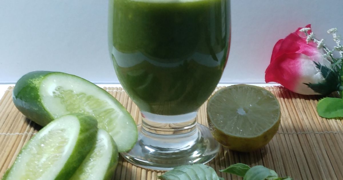 Resep Jus Timun Jahe Lemon Kemangi oleh Dapoer_Santi - Cookpad