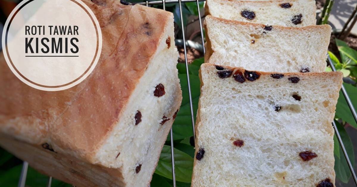 Resep Roti Tawar Kismis oleh Dienda Endang Kurniawan - Cookpad