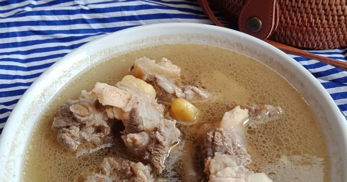 Resep Iga Sapi Kuah Bening oleh Ummu Arman - Cookpad