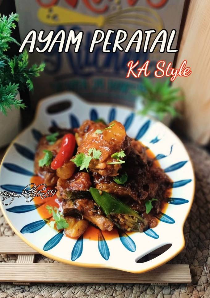 Resipi Ayam Peratal KA style oleh mamy_kitchen89 - Cookpad