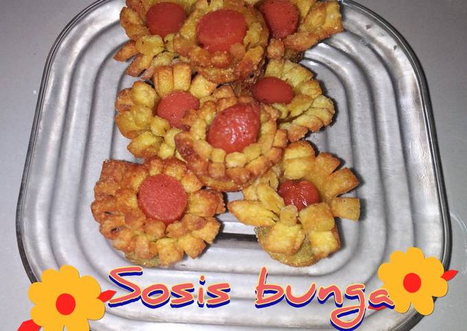 Resep Sosis bunga oleh Hamidah Kitchen 😊 - Cookpad