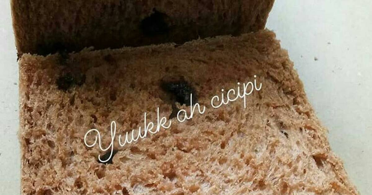 Resep Roti Tawar Coklat Oleh Tirza Inge Cookpad