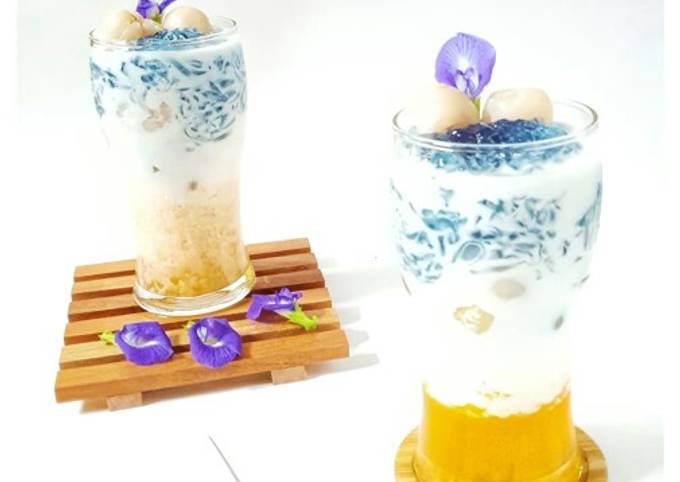 Resep Es Sarang Burung Bunga Telang oleh Rossy Anna Oktavia (ABATA ...