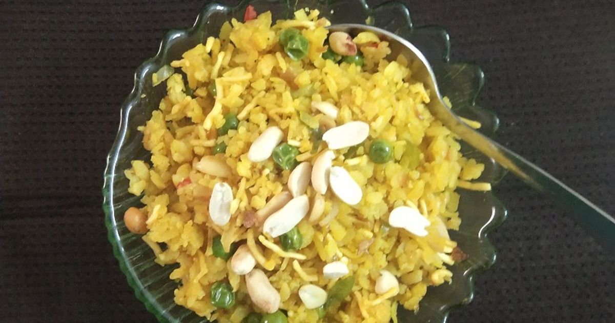 Veg Poha Recipe by Sneha Seth - Cookpad
