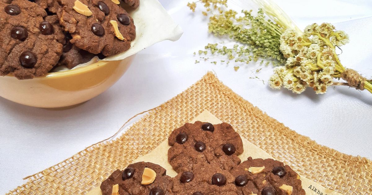Resep cookie goodtime almond rumahan enak dan mudah - Cookpad