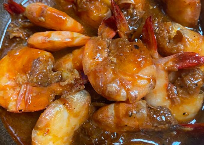 Resep Udang saos Lada hitam oleh Leni ong - Cookpad
