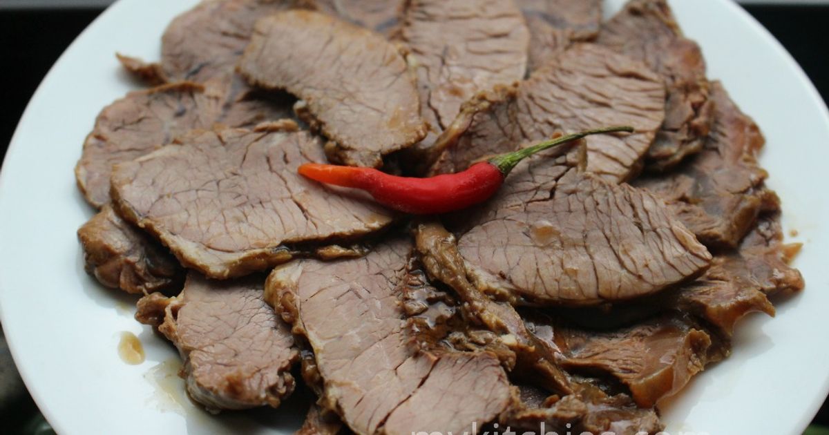 Chinese Style Braised Beef Shank Recipe By My Kitchies