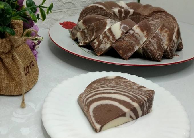 Resep Pudding marble oleh Dapur Haluwa - Cookpad