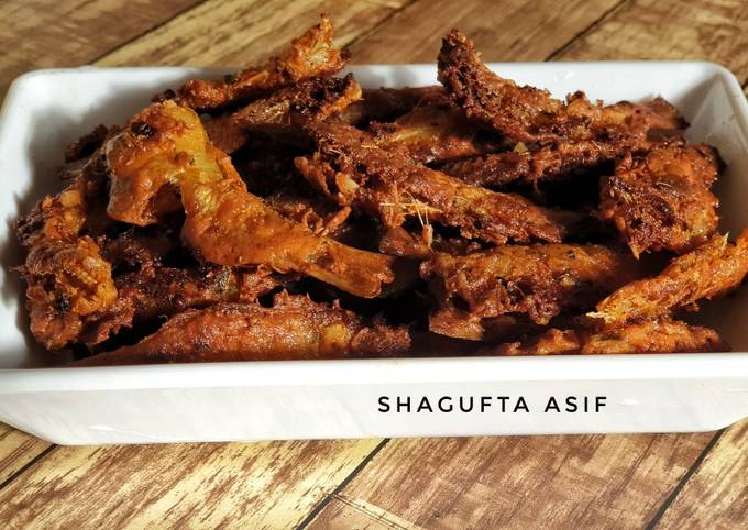 Charchari Fish (Small Fried Fish) Recipe by Shagufta Asif - Cookpad