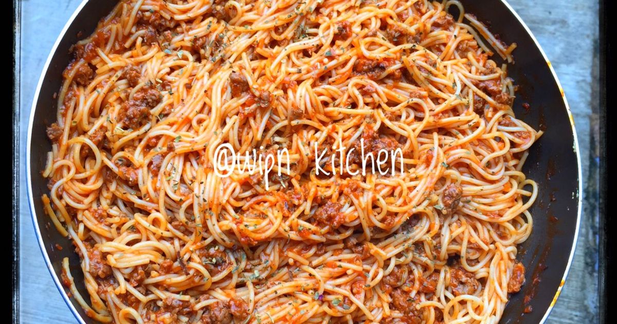Resep Spaghetti Daging Sapi oleh Nila Suteja - Cookpad