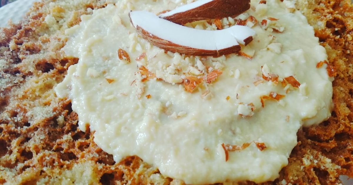 Ghewar Recipe by Dr. Sharda Sharma - Cookpad