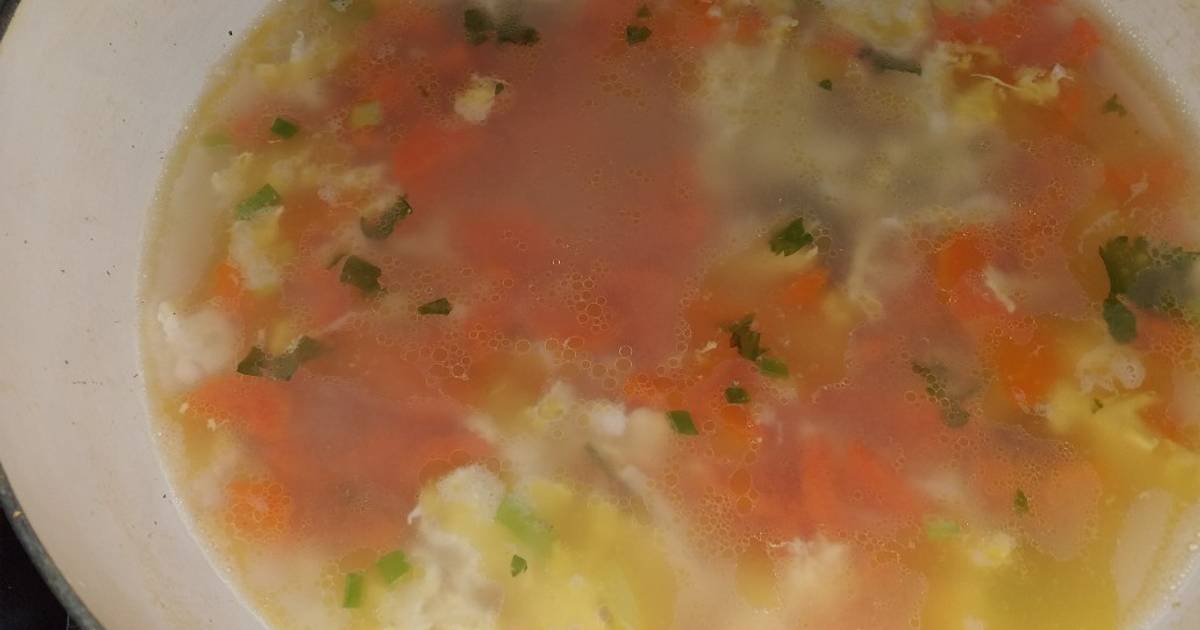 Resep Sup Telur Wortel oleh Susi Gunawan - Cookpad