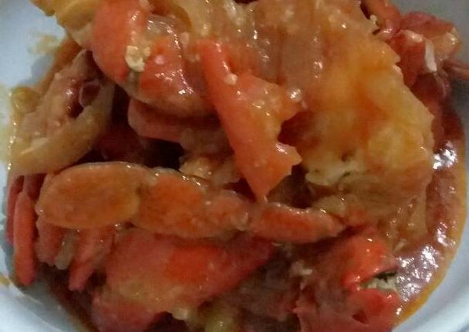 Resep Kepiting Asam Manis Simple oleh Desi Rizki - Cookpad