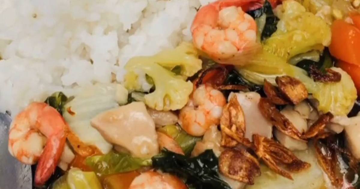Resep Nasi capcay oleh HaHa Moms - Cookpad