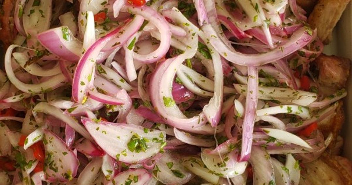 Ceviche De Chicharrón En Airfryer Receta de Maestranza BBQ- Cookpad