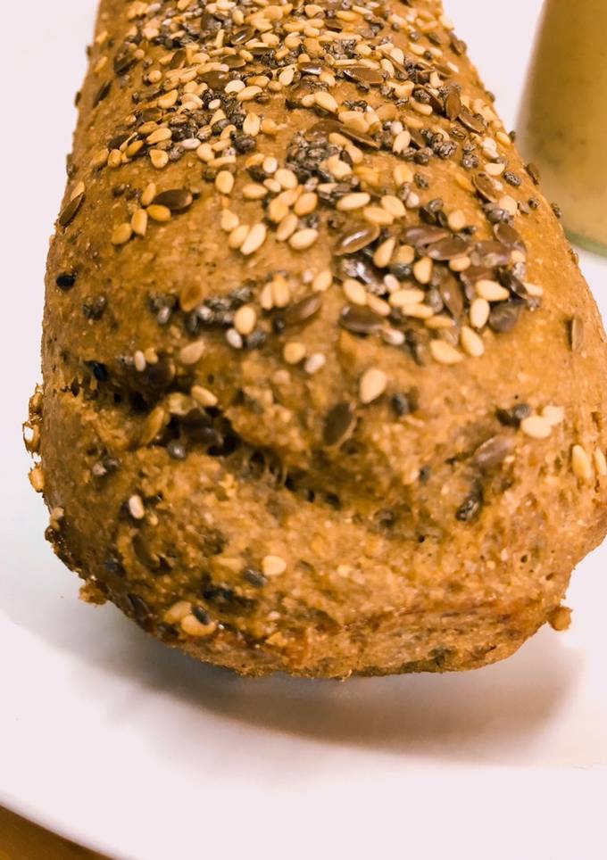 Pan integral de molde Receta de Valeria Alejandra Mora- Cookpad