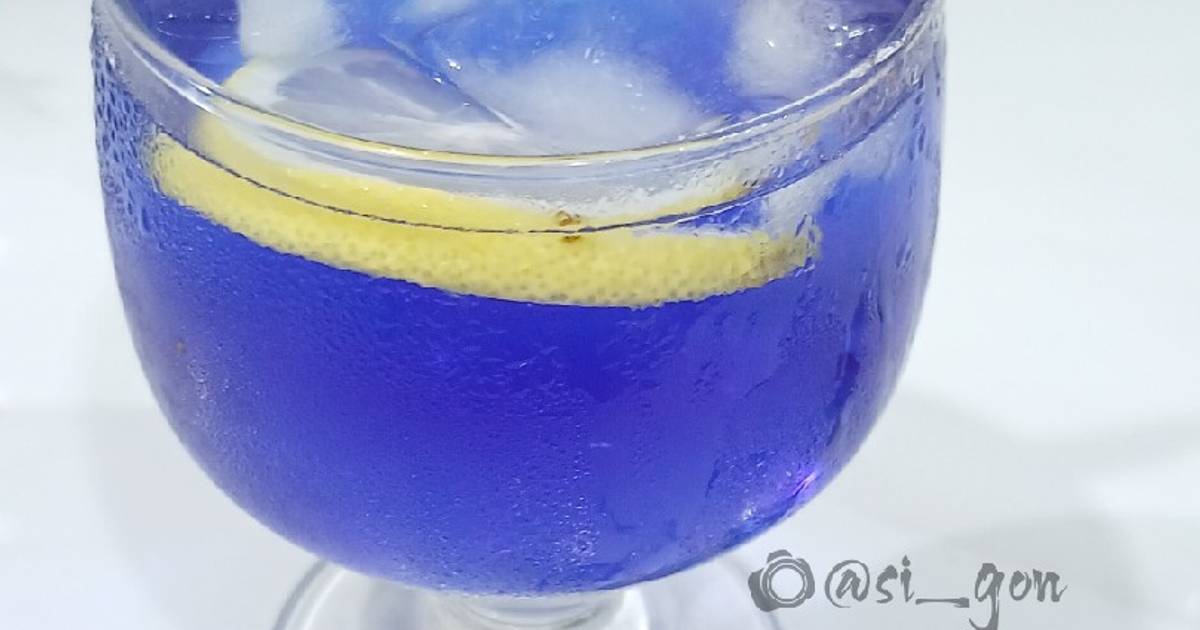 Resep #28. Es Lemon Bunga Telang oleh Ani Igon 🍉 - Cookpad