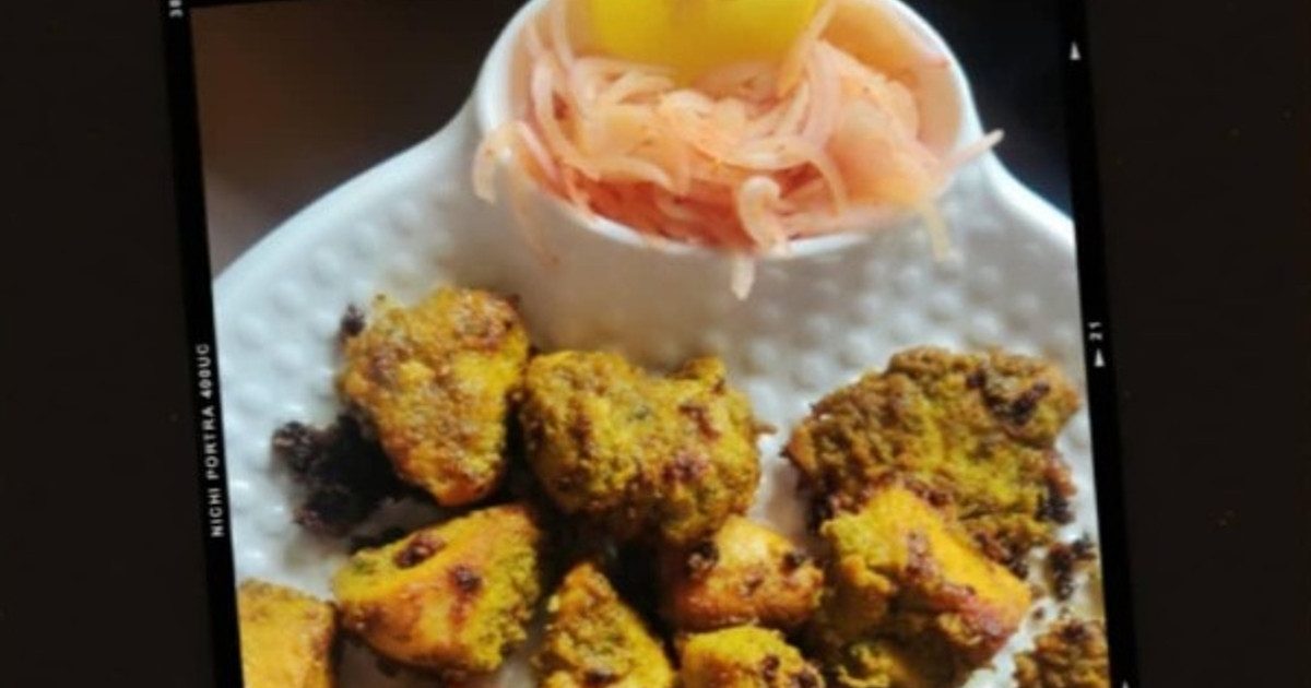 चिकन पहाडी कबाब (Chicken Pahadi Kebab Recipe In Marathi) रेसिपी Madhura ...