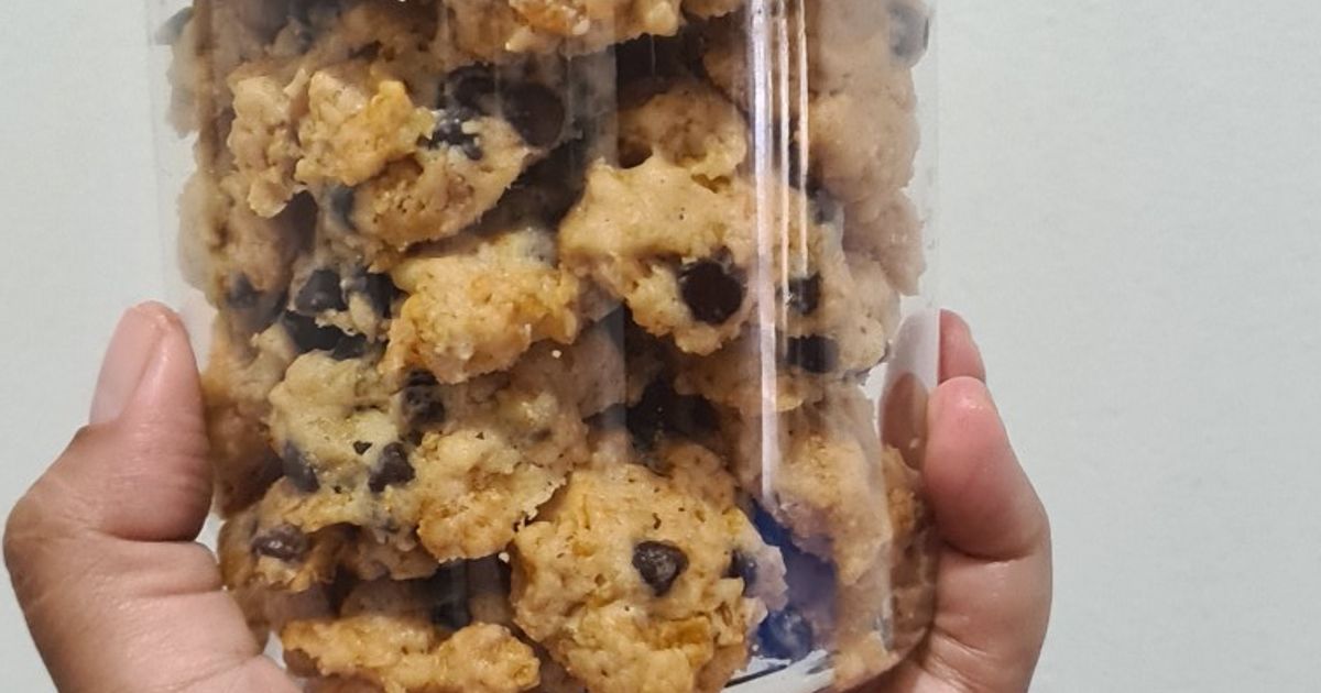 Resep cornflakes chocochips rumahan enak dan mudah - Cookpad