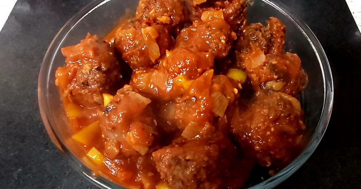My Chilli Garlic Meatballs In Chilli Garlic Sauce 🥰 Recipe by Maureen 😀 ...