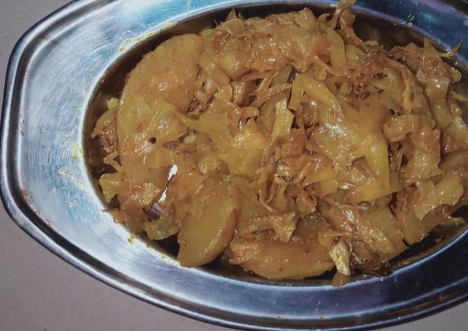 पत्ता गोभी की चटपटी सब्जी (Pattagobhi ki chatpati sabzi recipe in hindi ...